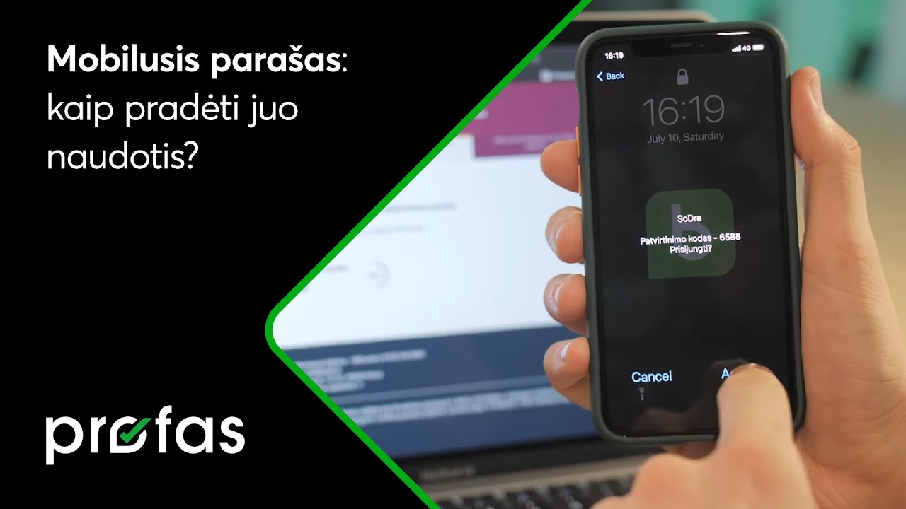 Mobilusis parašas: kaip juo naudotis? | Bitė Lietuva