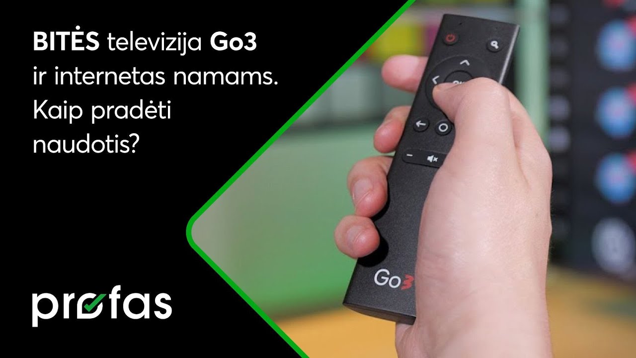 Kaip pradėti naudotis „Go3 | BITĖ“ televizija kompiuteryje? | Bitė Lietuva